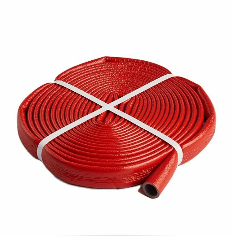 Изоляция для труб энергоизол d18/4 мм 10 м красная