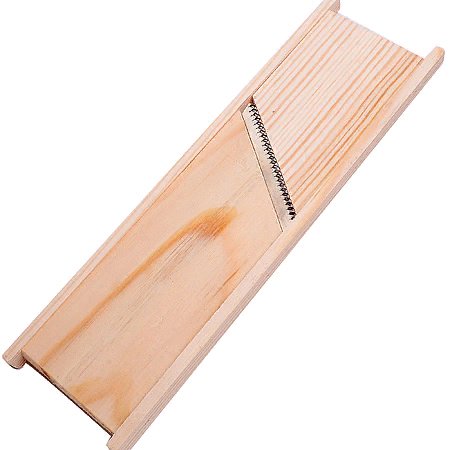 Терка для корейской моркови Эконом, дерево сосна бежевый, 6.6×1.3×24см / аксессуары для кухни