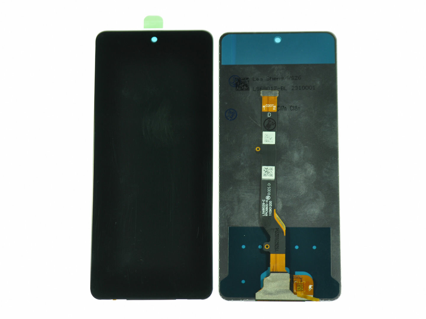 Дисплей (LCD) для Tecno Camon 19 (CI6n)/Camon 19 Pro (Ci8N)+Touchscreen black