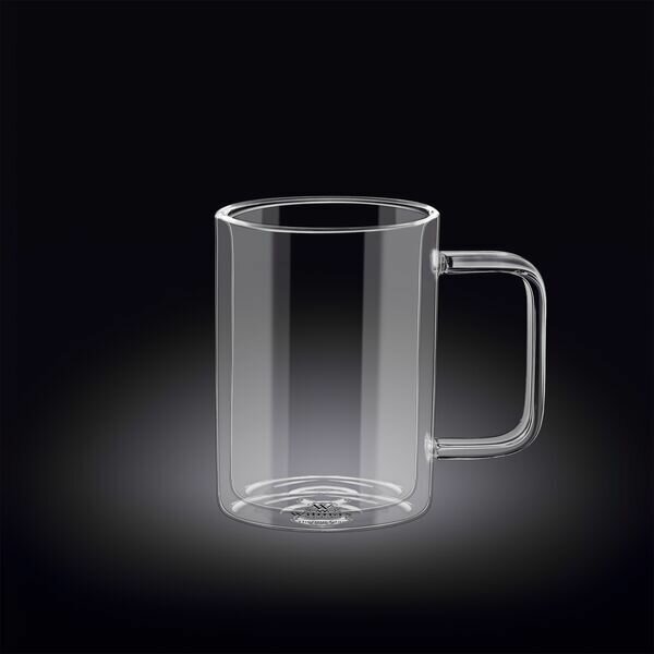 Набор 2 шт. кружка 400 мл с двойными стеками Wilmax