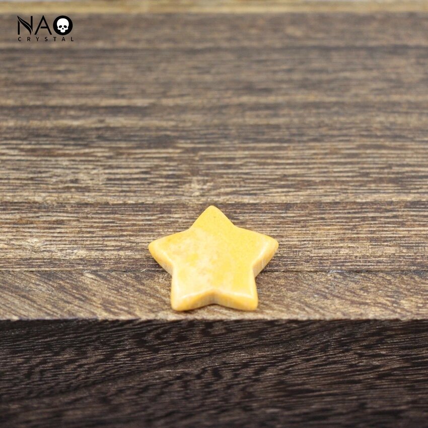 Натуральный звездчатый камень 20 мм Yellow Aventurine