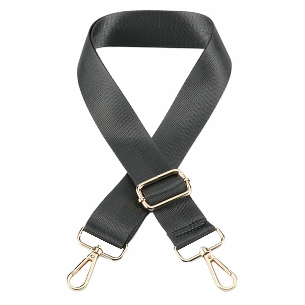 Регулируемый плечевой ремень, сменный парусиновый сумка шириной 3,5 см, однотонная через плечо