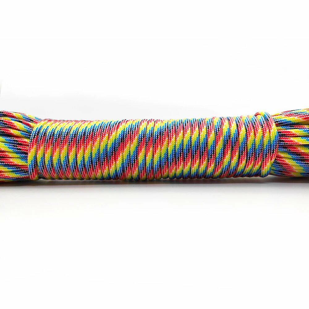 IQiuhike Паракорд 4 мм 9 сердечников 5 м 9 stand-Camouflage 1, 5 meters