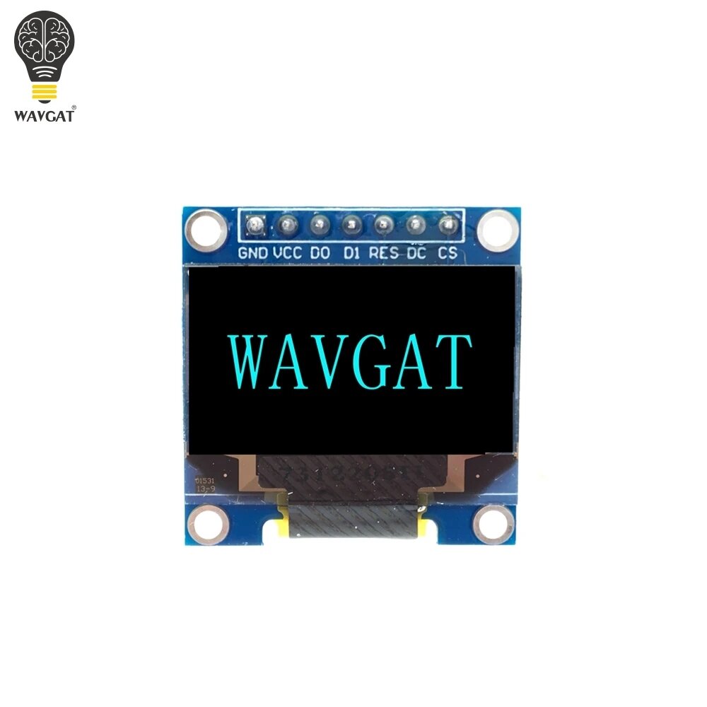 WAVGAT 0.96" OLED дисплей 7Pin Blue