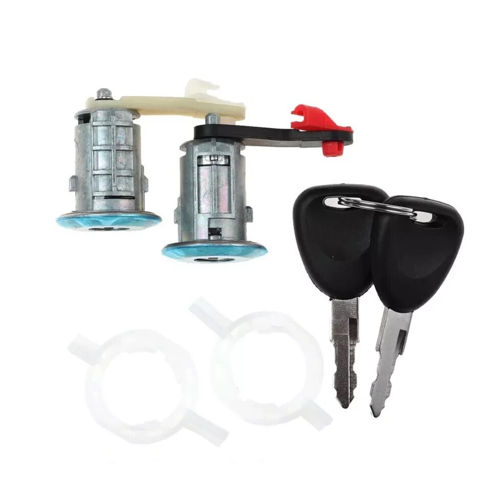 Дверной замок передний левый и правый 7701470944 Для Renault Master MK2 1998-2010 гг. 7701470945 Цилиндр дверного замка с двумя ключами