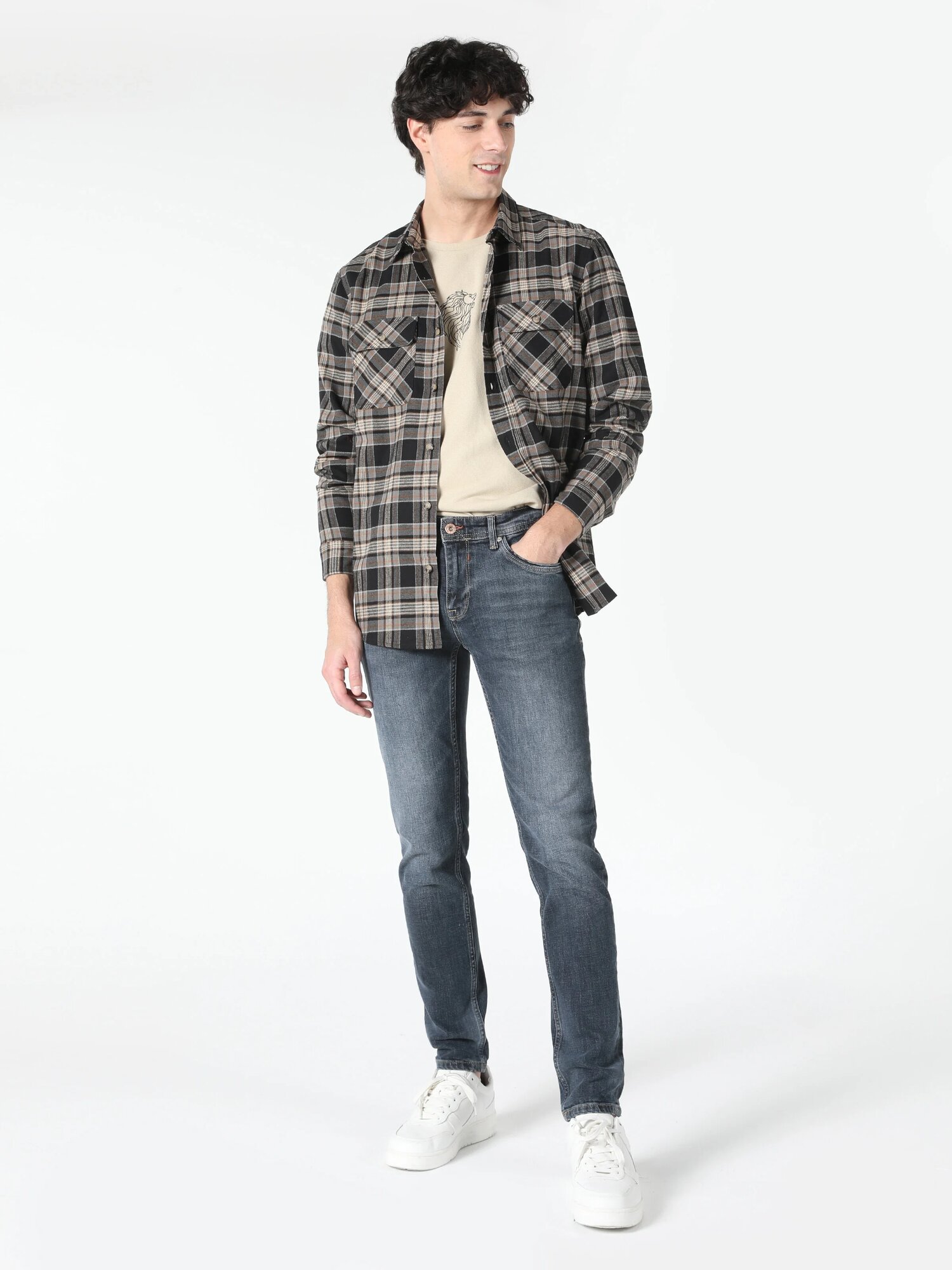 Джинсы зауженные 041 DANNY Slim Fit 