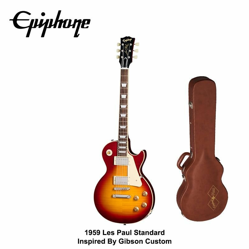 Epiphone 1959 Les Paul Standard Inspired By Gibson Custom 6-струнная электрогитара