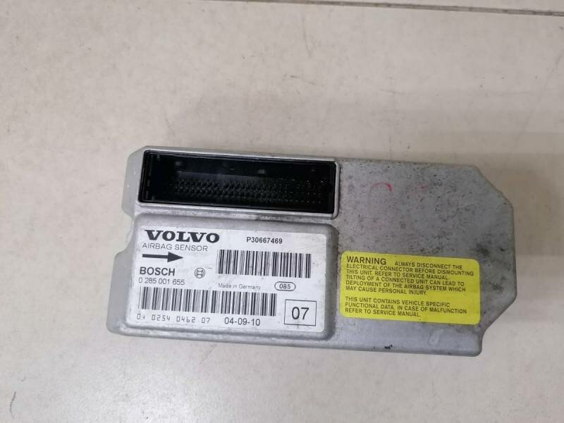 Блок управления AIR BAG Volvo S80 TS, TH, KV 1998-2006 кат.номер: 0285001655