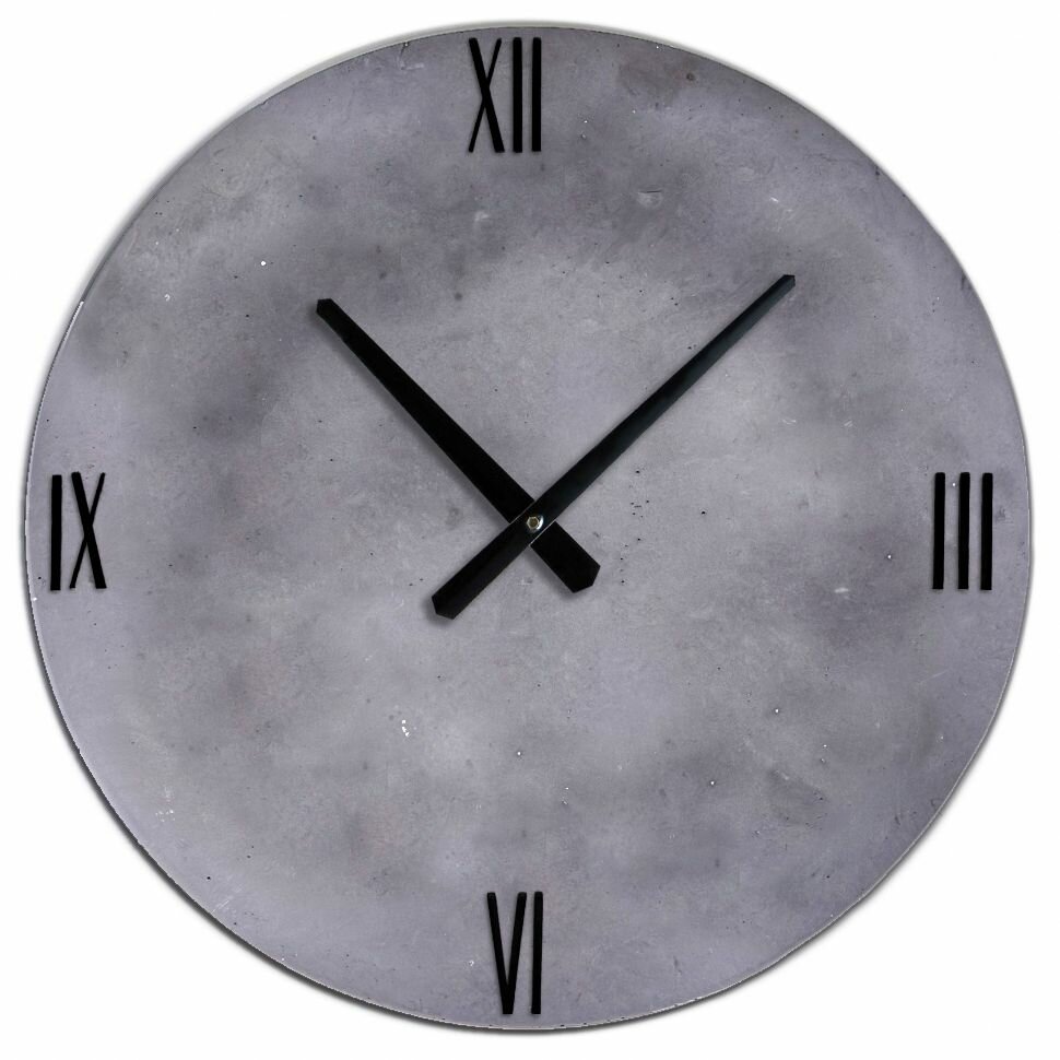 Зеркальные римские цифры EPOXYMASTER Черные 3/6/9/12 №2, 4,5см