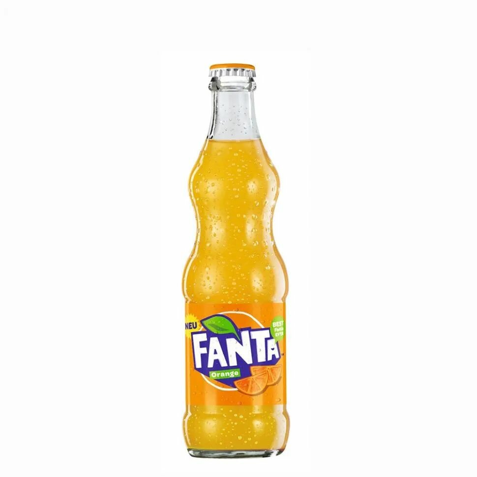 Fanta Orange (Апельсин) 0,33л х 24шт, стекло, Великобритания