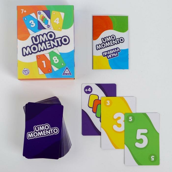 Настольная игра Лас Играс "Umo Momento", 108 карт, 7+ (5490021)