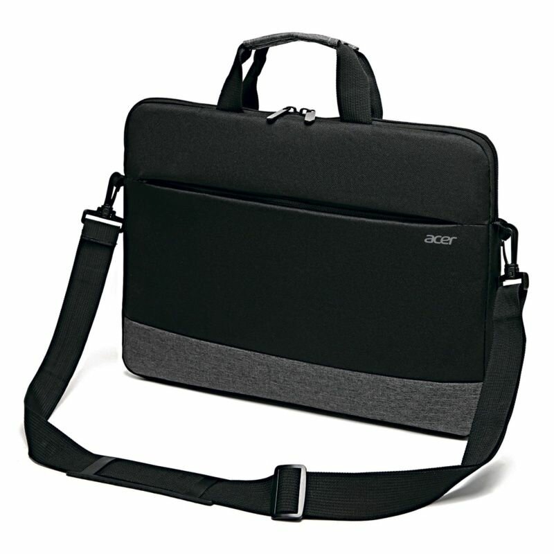 Сумка для ноутбука Acer "LS Series", OBG202, 15,6 дюймов, черно-серая, полиэстер (ZL. BAGEE.002)