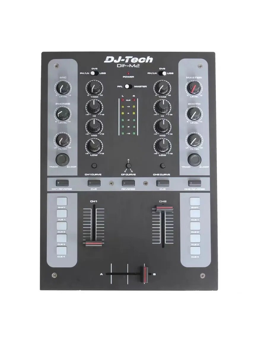 DIF-M2 DJ микшер, один размер