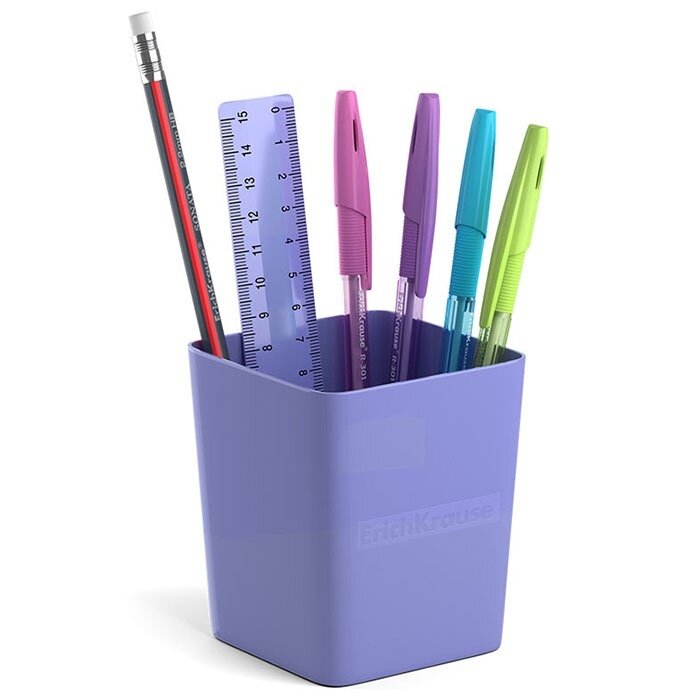 Настольный набор Erich Krause Base, Pastel, фиолетовый (53308)