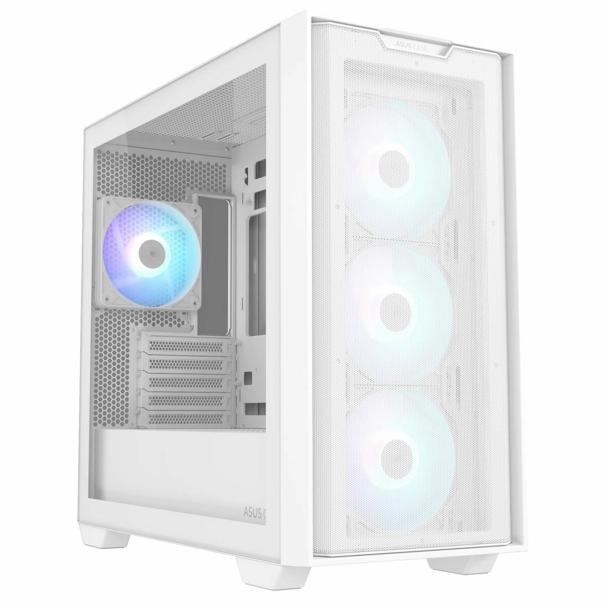 Корпус для ПК ASUS A21 Plus White, Mini Tower, Micro-ATX, Белый (90DC00H3-B19010)