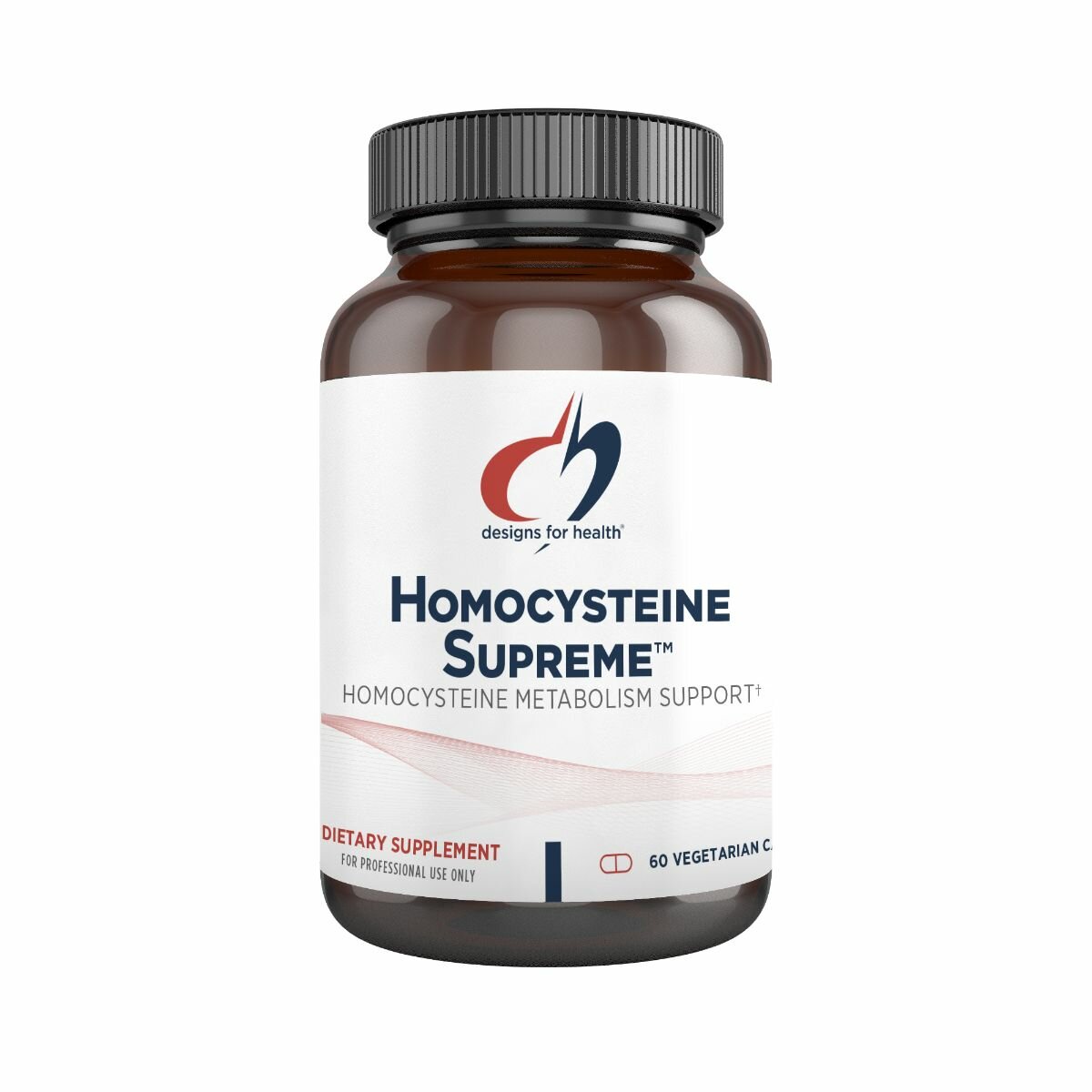 Designs for Health, Homocysteine Supreme, витамины группы B, поддержка здорового уровня гомоцистеина, 60 капсул