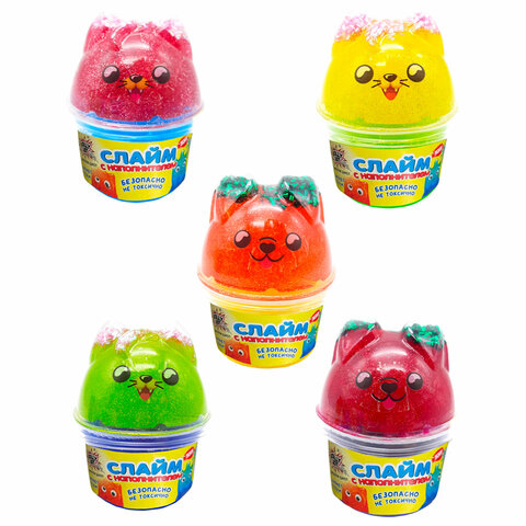 Слайм с наполнителем Jolly jot 200 г 3+ 665948 до 02.30