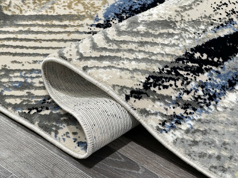 Ковер, Прямой, Бежевый, Серый, Синий, Чёрный, Современный, на пол, в гостиную, спальню, в ассортименте (80 см. на 150 см.)