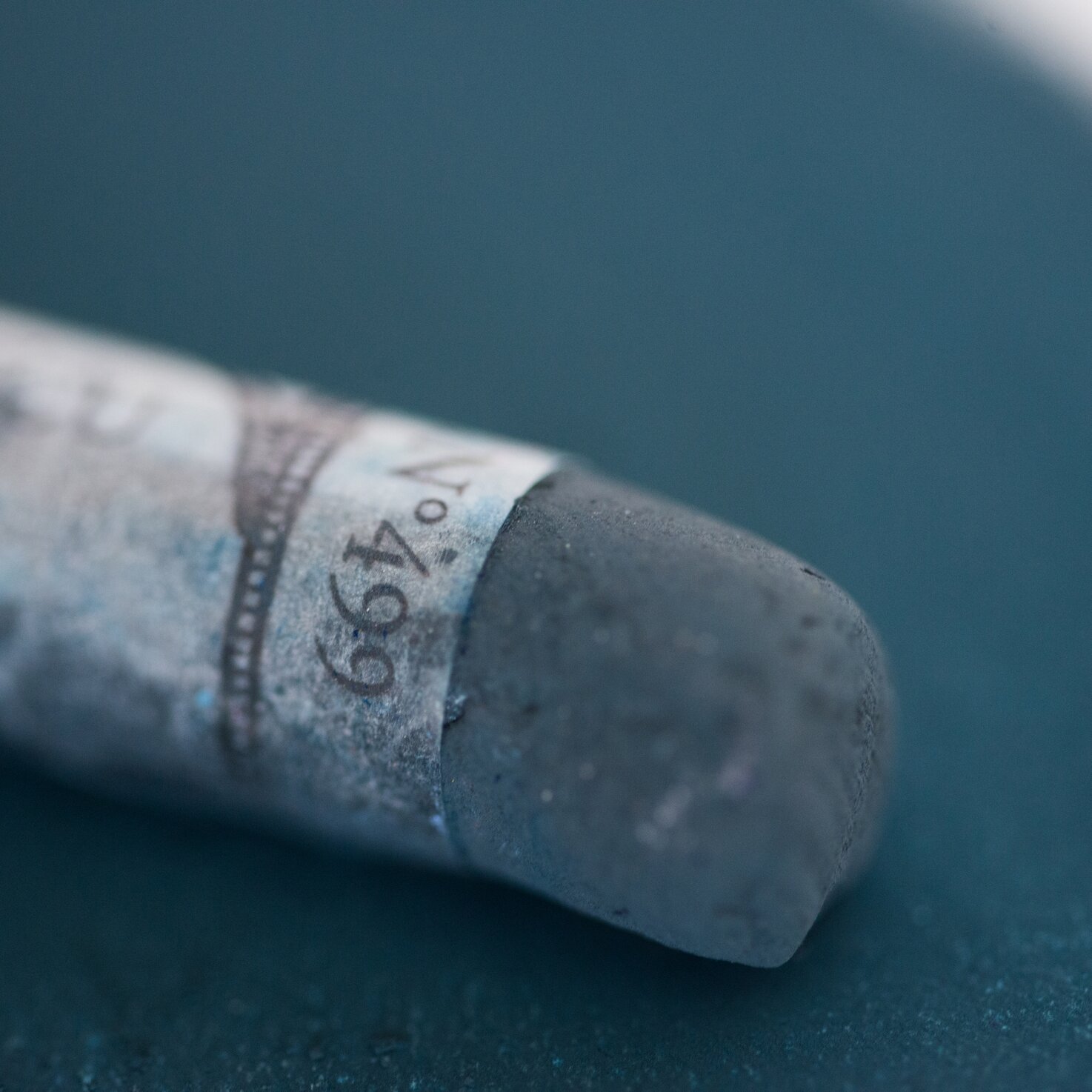 Sennelier Художественная пастель A' L'ECU, диаметр 10 мм, длина 64 мм, 1 шт, сине-зеленый серый