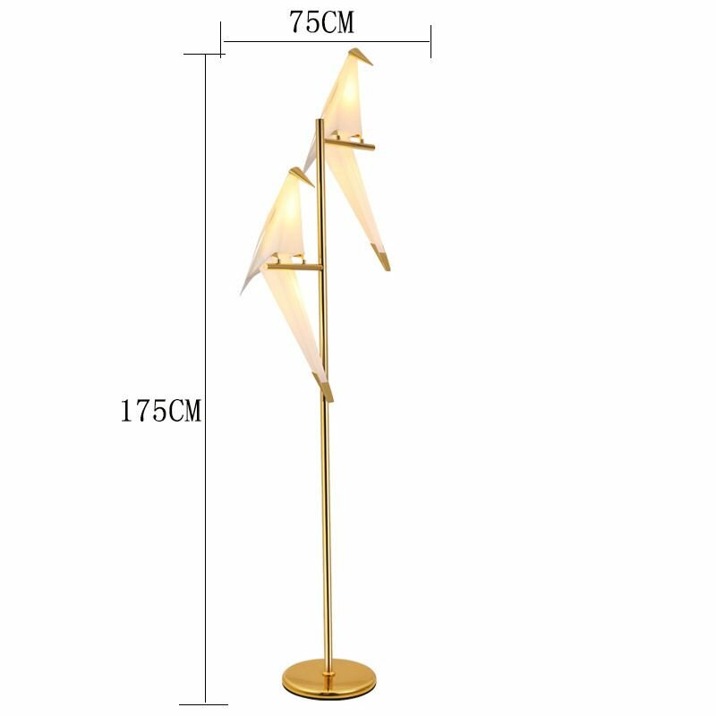 Торшер напольный, Тысяча бумажных журавликов,175cm