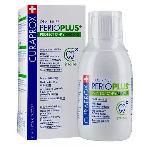CURAPROX Жидкость - ополаскиватель Perio Plus Protect CHX 0,12% 200 мл