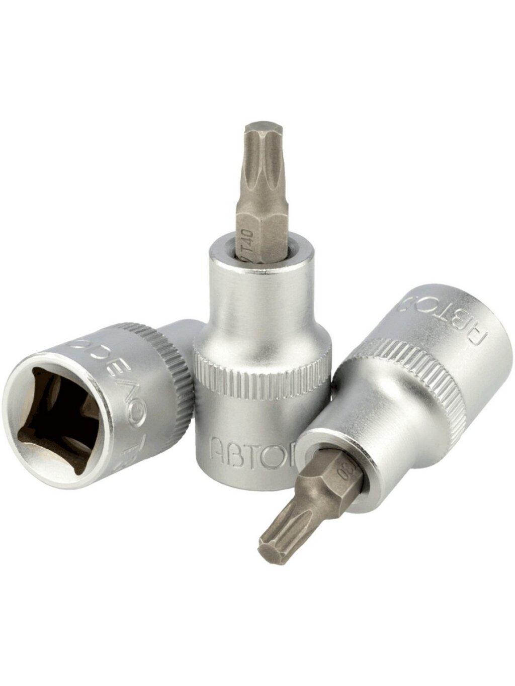 Головка торцевая с битой 1/2" Torx T25 "АвтоDело" (L=55 мм)