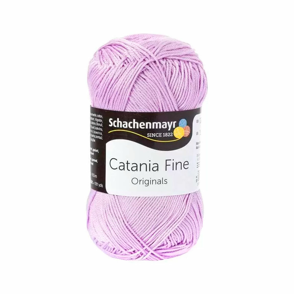 Catania Fine /Катания Файн/ пряжа Schachenmayr Originals, MEZ, 9807300 (01017, *, flieder (сирень), фиолетовый)