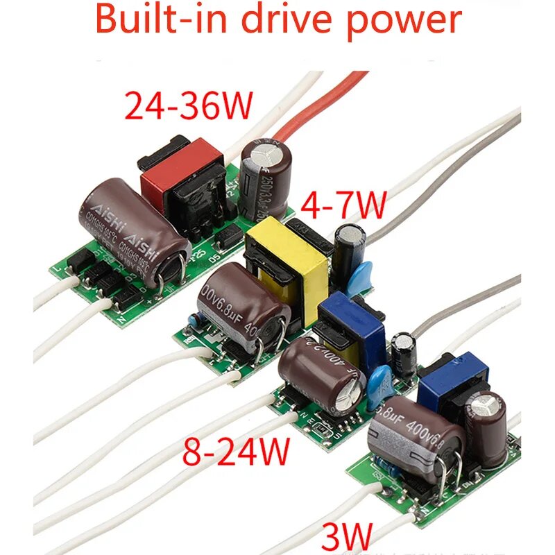 Светодиодный драйвер 3-36 Вт 8-24W
