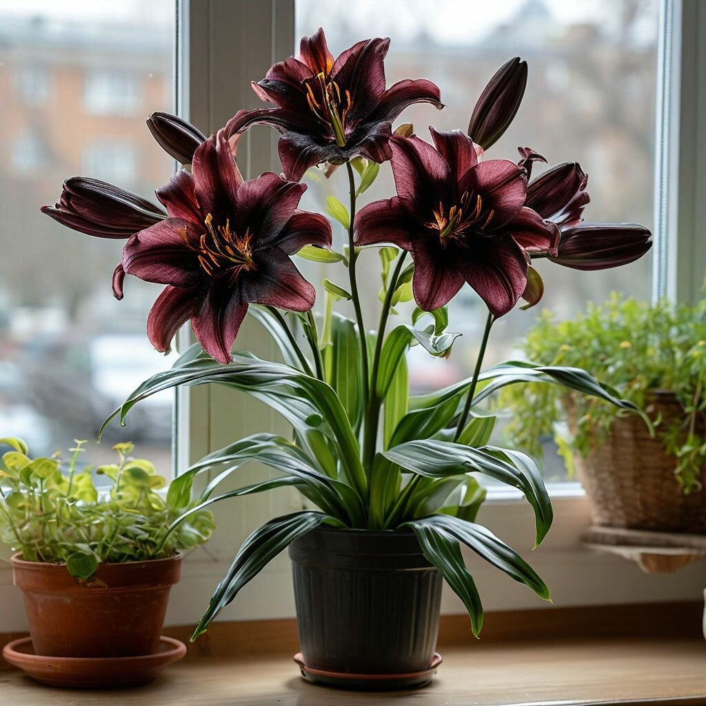 Лилия горшечная, семена для комнатного выращивания