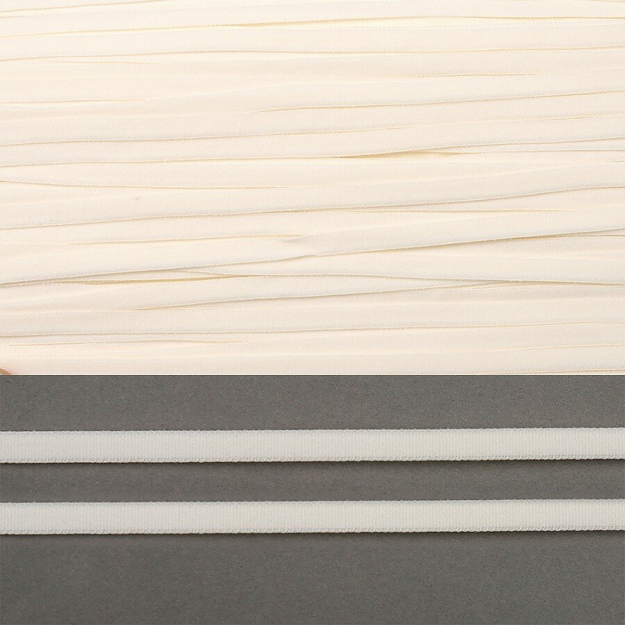 Резинка TBY бельевая 5мм ЕТK сумрачно-белый F102 уп.50м