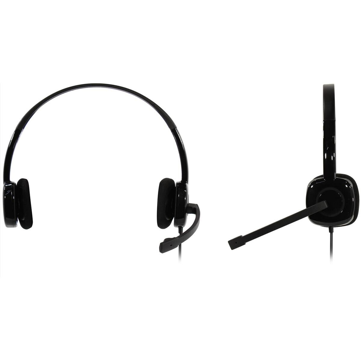 Logitech Headset H151 (наушники с микрофоном, с рег. громкости) 981-000590