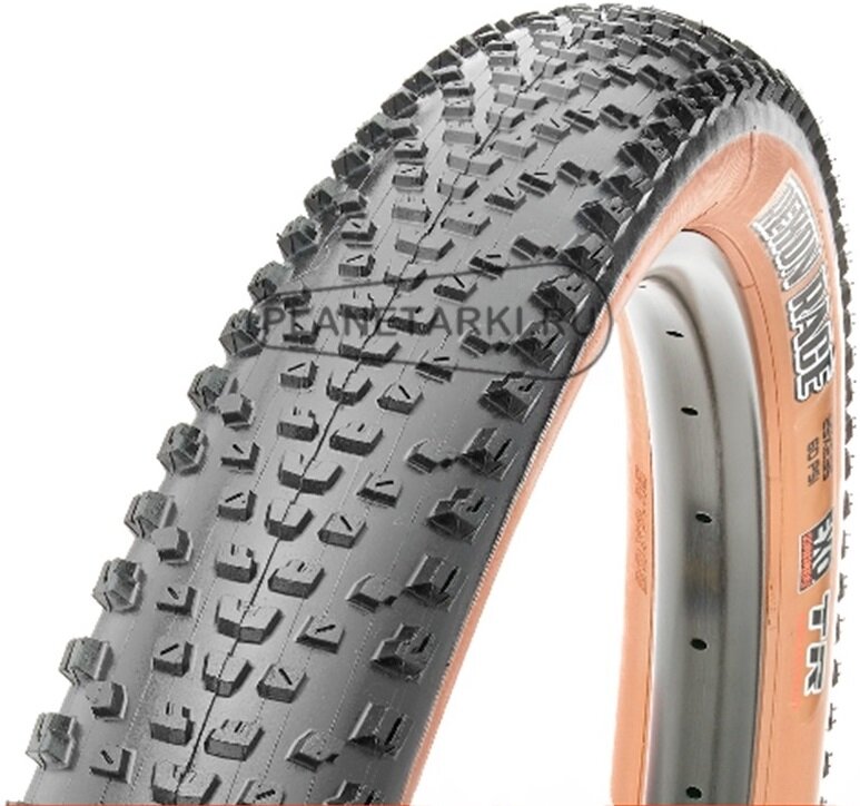Покрышка Maxxis Rekon Race 29x2.35 TPI 60 кевлар EXO/TR/Skinwall (ETB00219800), цвет Чёрный