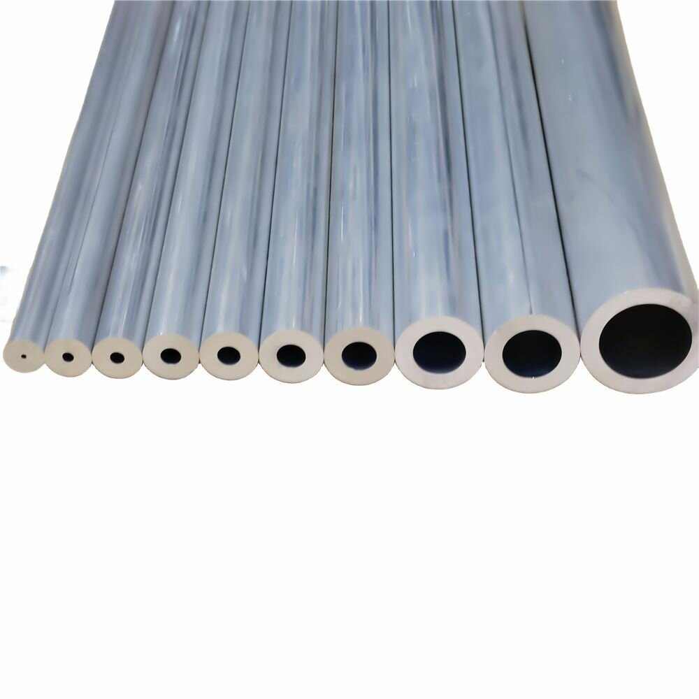 FUYI Трубка из алюминиевого сплава 14x2x300мм, толщина стенки 6мм тонкостенные круглые алюминиевые трубы, внешний диаметр 14мм, внутренний диаметр 2мм, длина 300мм