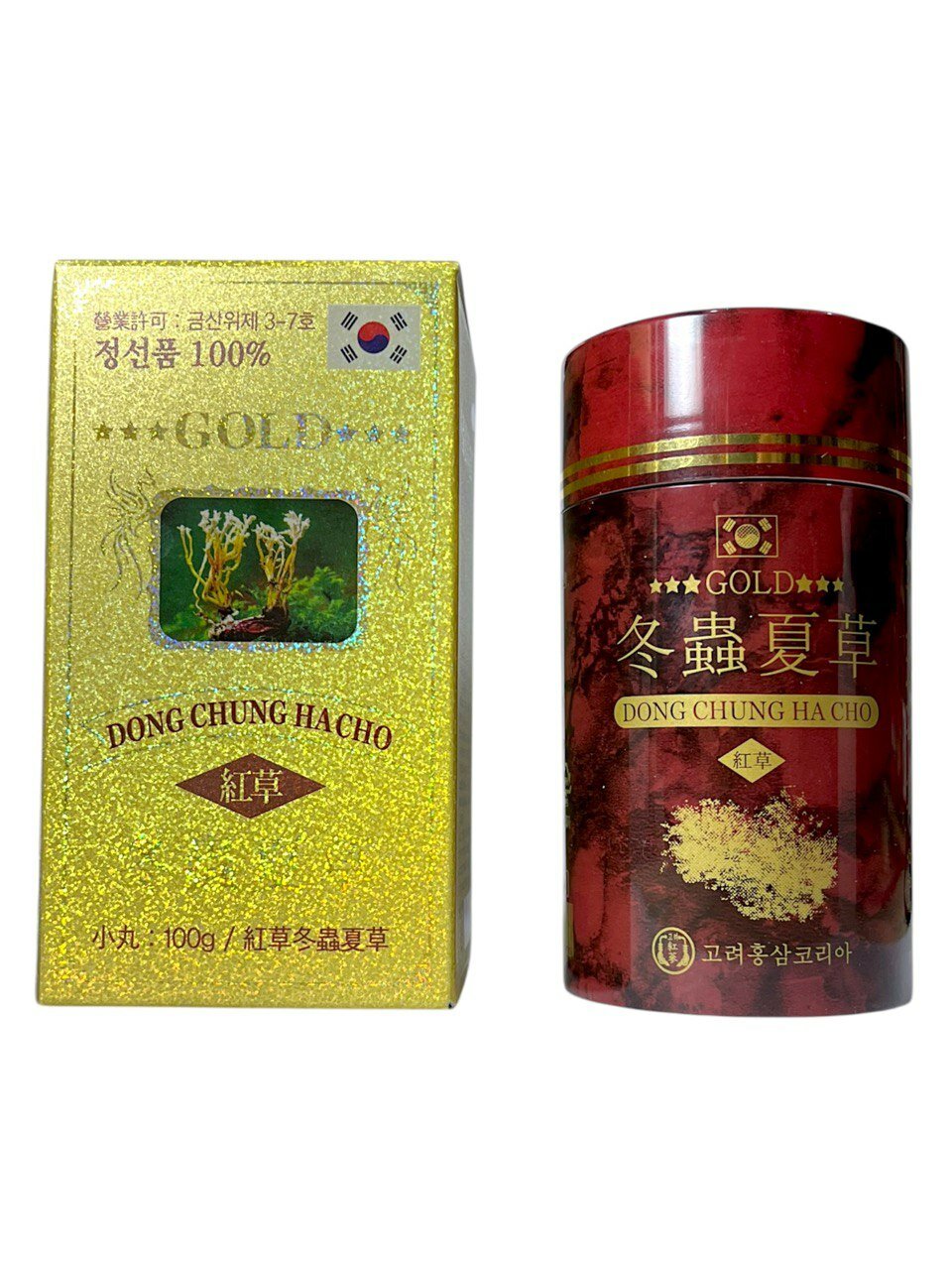 Экстракт гриба кордицепс в шариках Dong Chung Hacho с экстрактом мёда, Вьетнам (100 гр.)