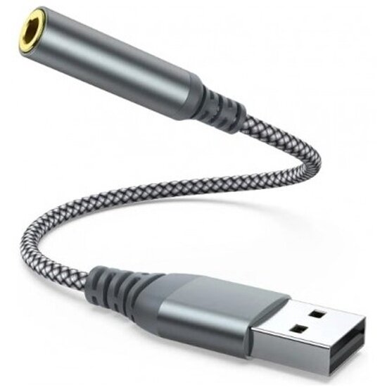 Кабель-адаптер Ks-is KS-898P USB Type A в AUX премиум (KS-898P)