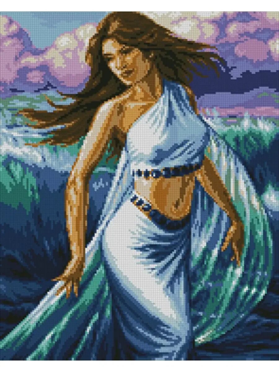 Набор для творчества, набор для вышивания крестиком (размер 50 см *40 см)