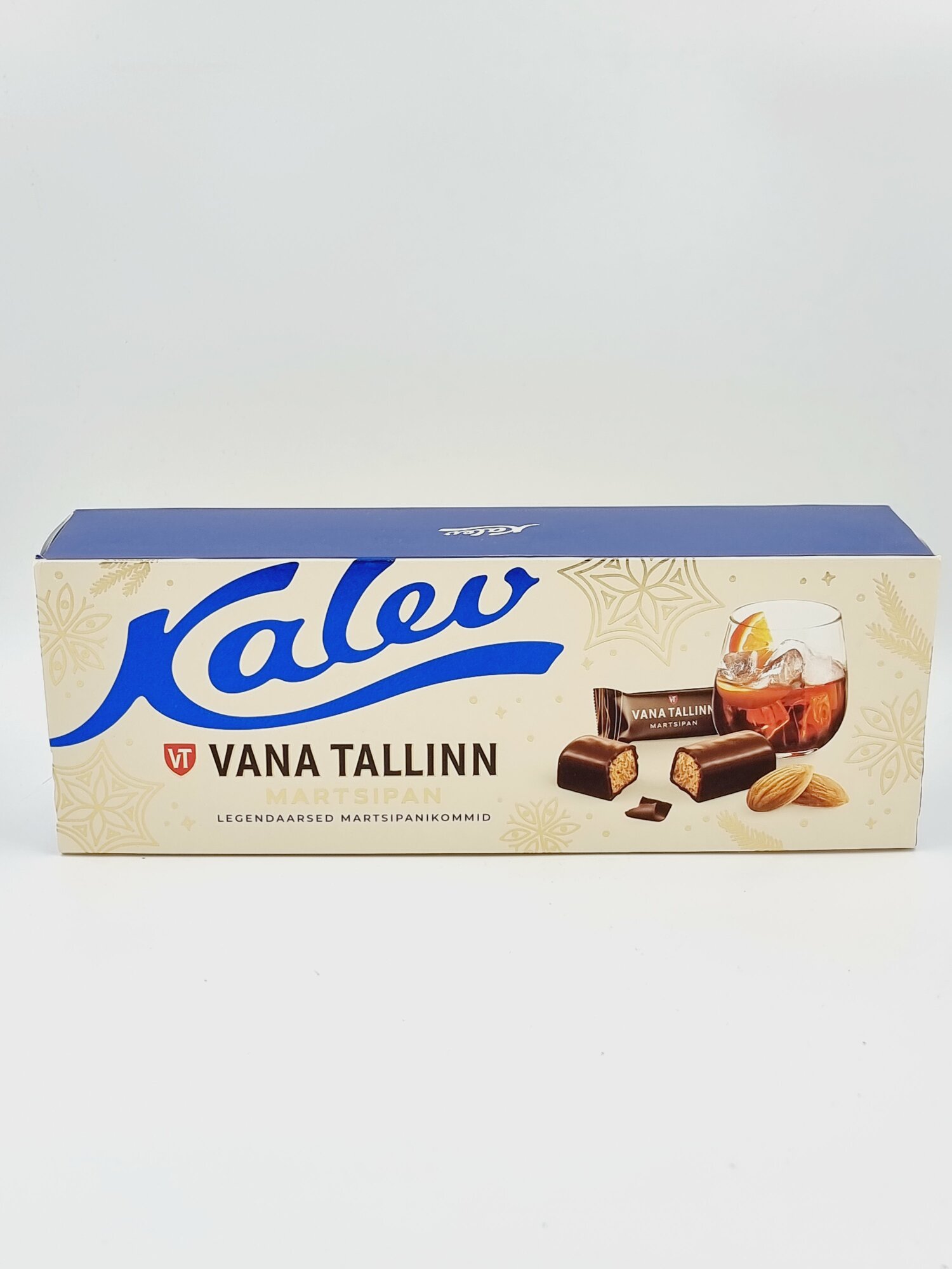 Конфеты Kalev "Vana Tallinn", шоколадные, с ликерно-марципановой начинкой, 300 г