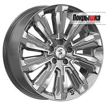 Диски литые Premium Series Humber 8.0х20/5х108 D65.1 ET36.0, Diamond Gloss Graphite