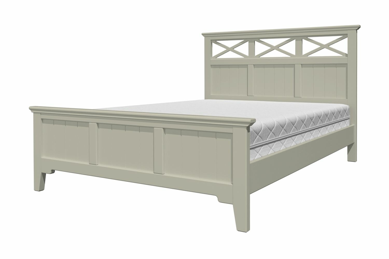 Грация-5 Кровать Фисташковый 140х200