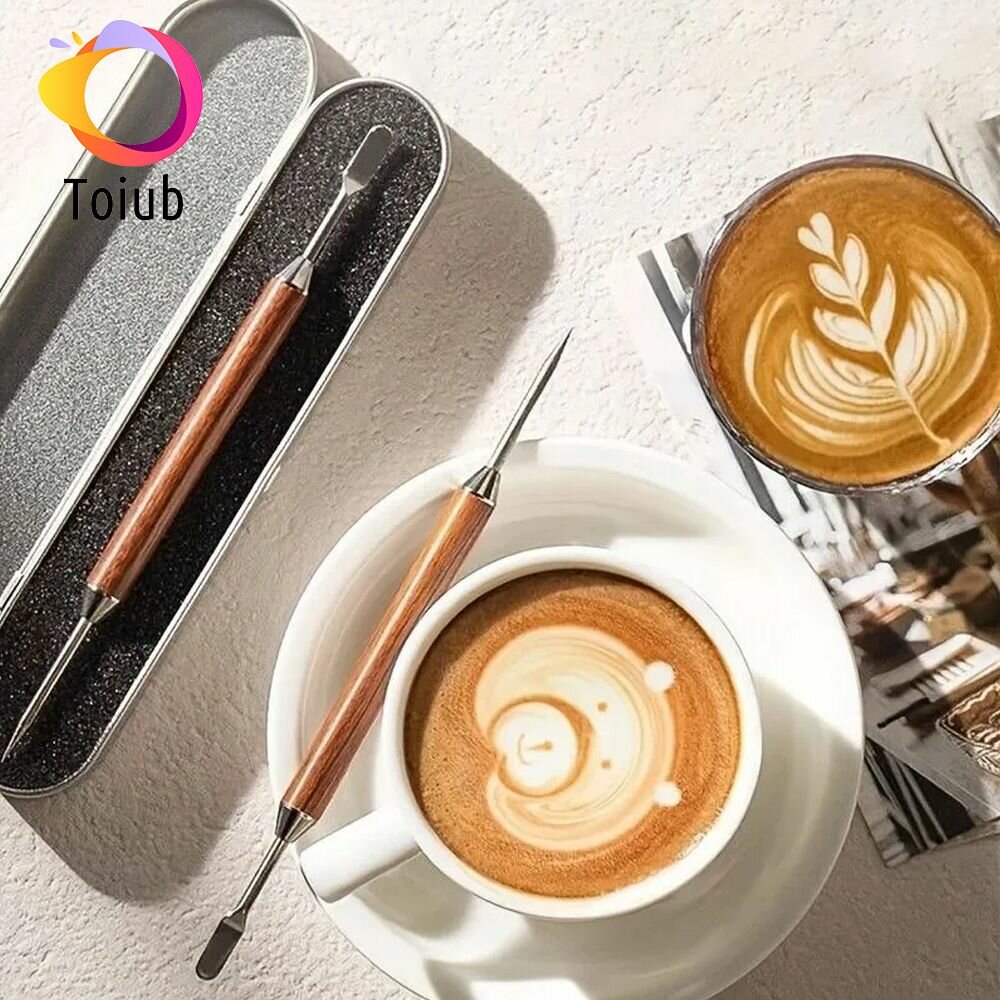 Карандаш бариста, Ручка для латте-арта, рисование на кофе.1 комплект.