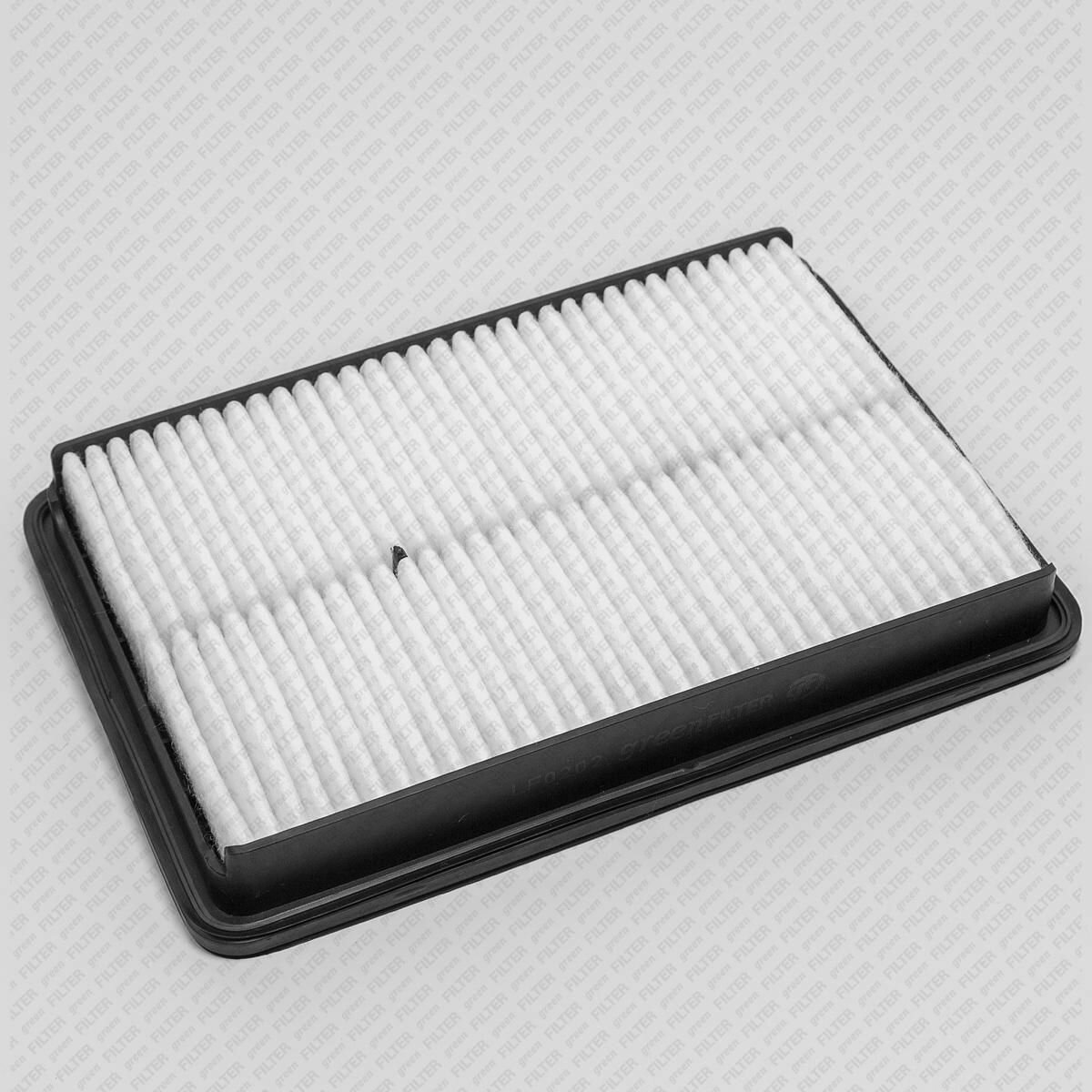 Фильтр воздушный для Хендай Gransanta фе Diesel, Санта фе 3, КИА Соренто 2 LF0202 GREEN FILTER