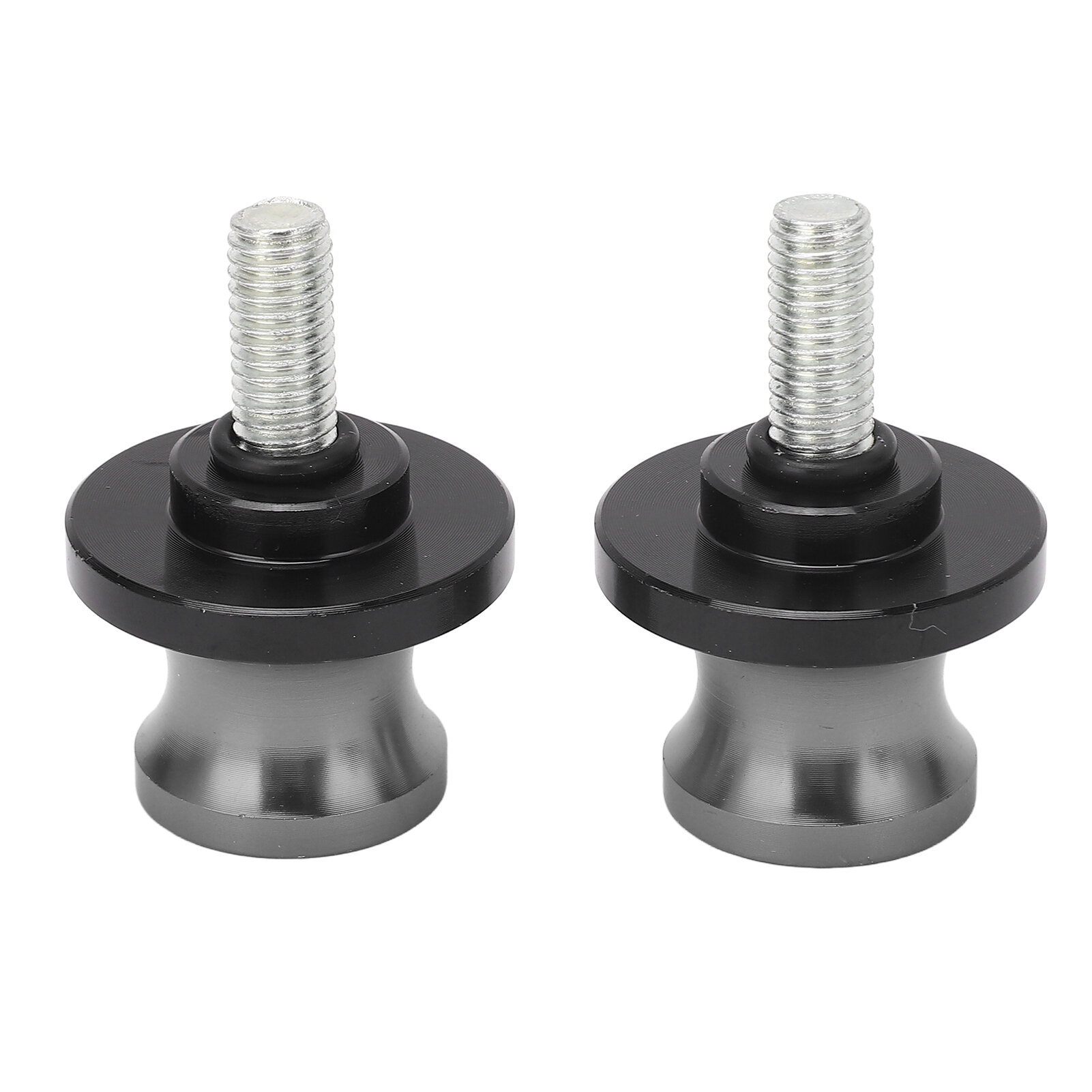 Пара катушек для крепления маятника мотоцикла с ЧПУ, высокопрочный универсальный винт M8 для стойки маятника для Z900 ZX10R ZX6R, титан