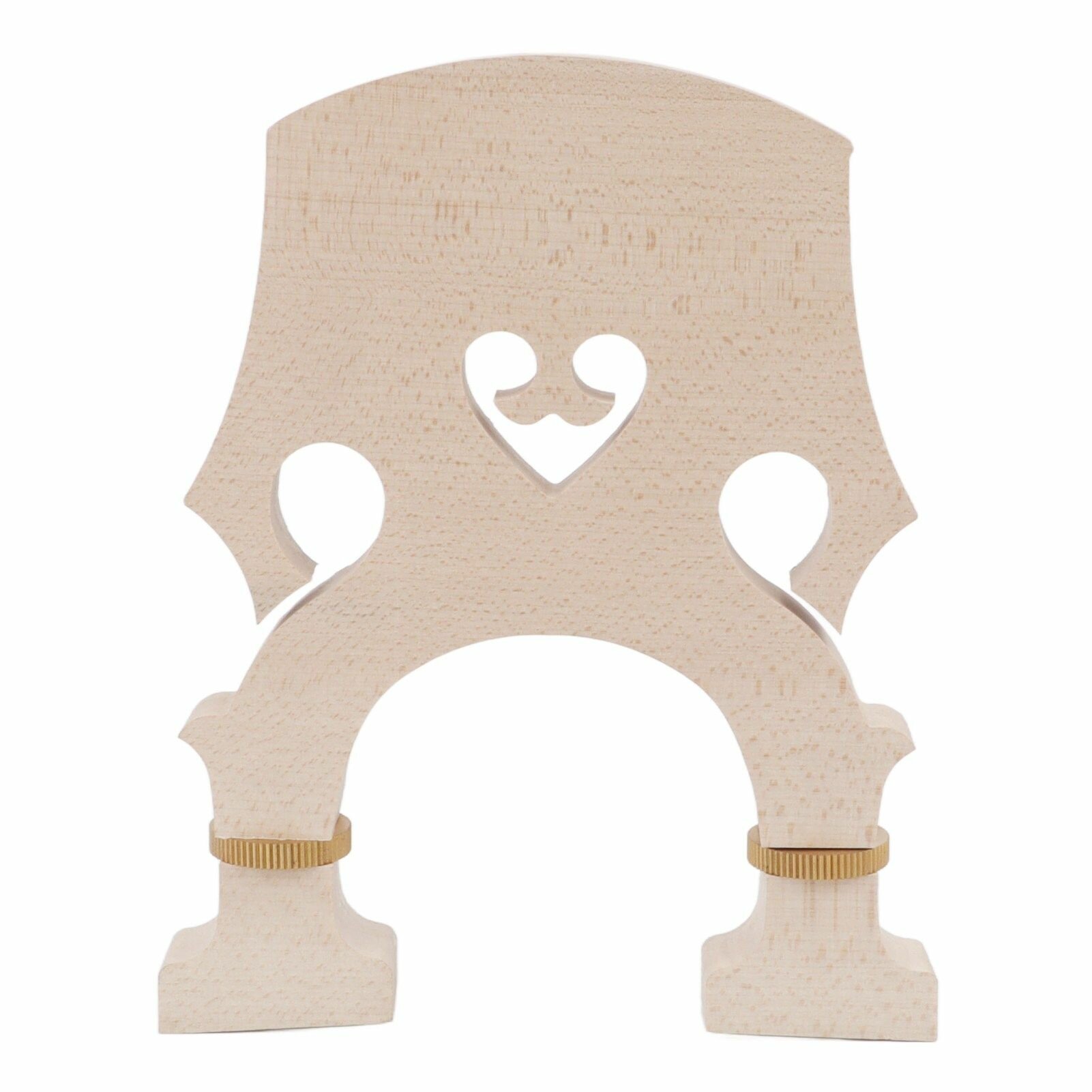 Мост для скрипки из клена с регулируемыми латунными винтами, для контрабаса