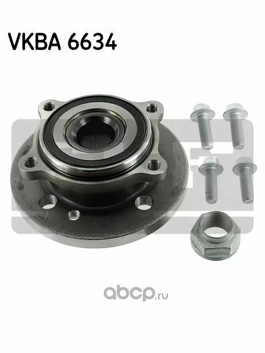Подшипник ступицы, для Мини, Клабмен арт VKBA6634 SKF