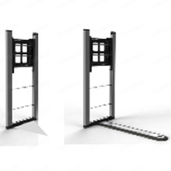 SMART Настенно-напольная стойка WSK-SINGLE для SRS-Lync-M/S. Включает: декоративная крышка 2шт. (арт.1020546), кабельный канал 1шт. (арт.1018900), основание стойки 1шт. (арт.1020547). Состоит из 4-х мест