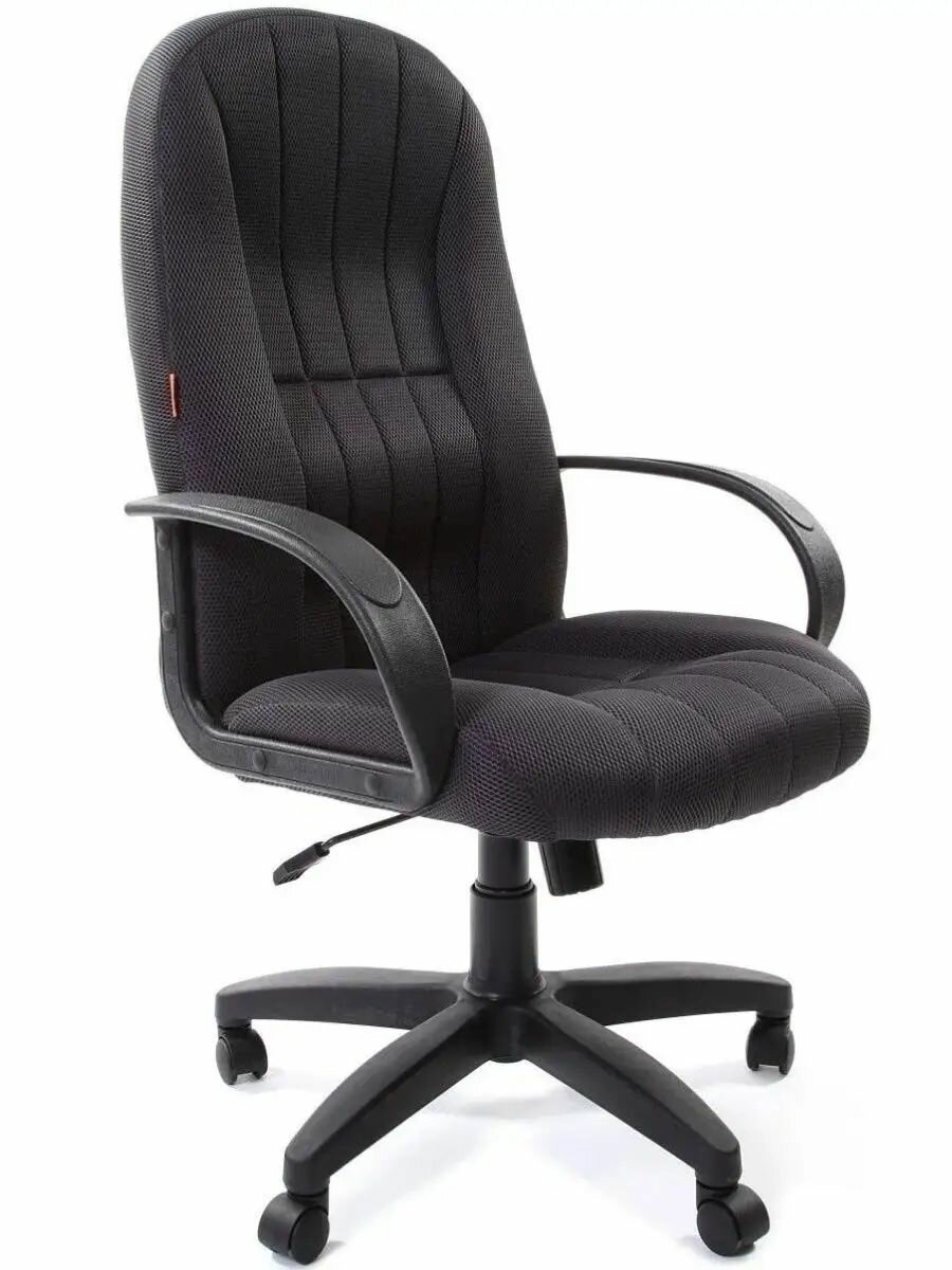 Компьютерное кресло руководителя CHAIRMAN 685, ткань TW, серый, с механизмом качания