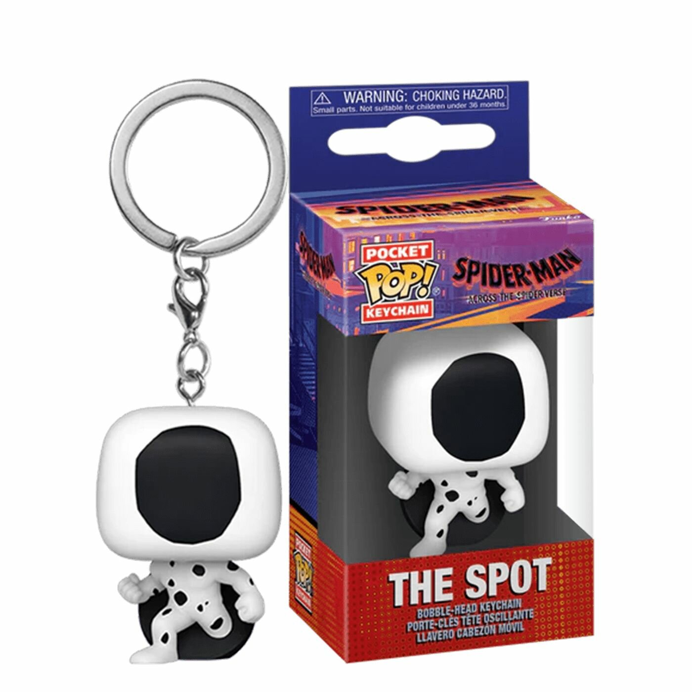 Брелок keychain Пятно Джонатан Онн брелок (The Spot keychain) из мультфильма Человек-Паук: Паутина вселенных