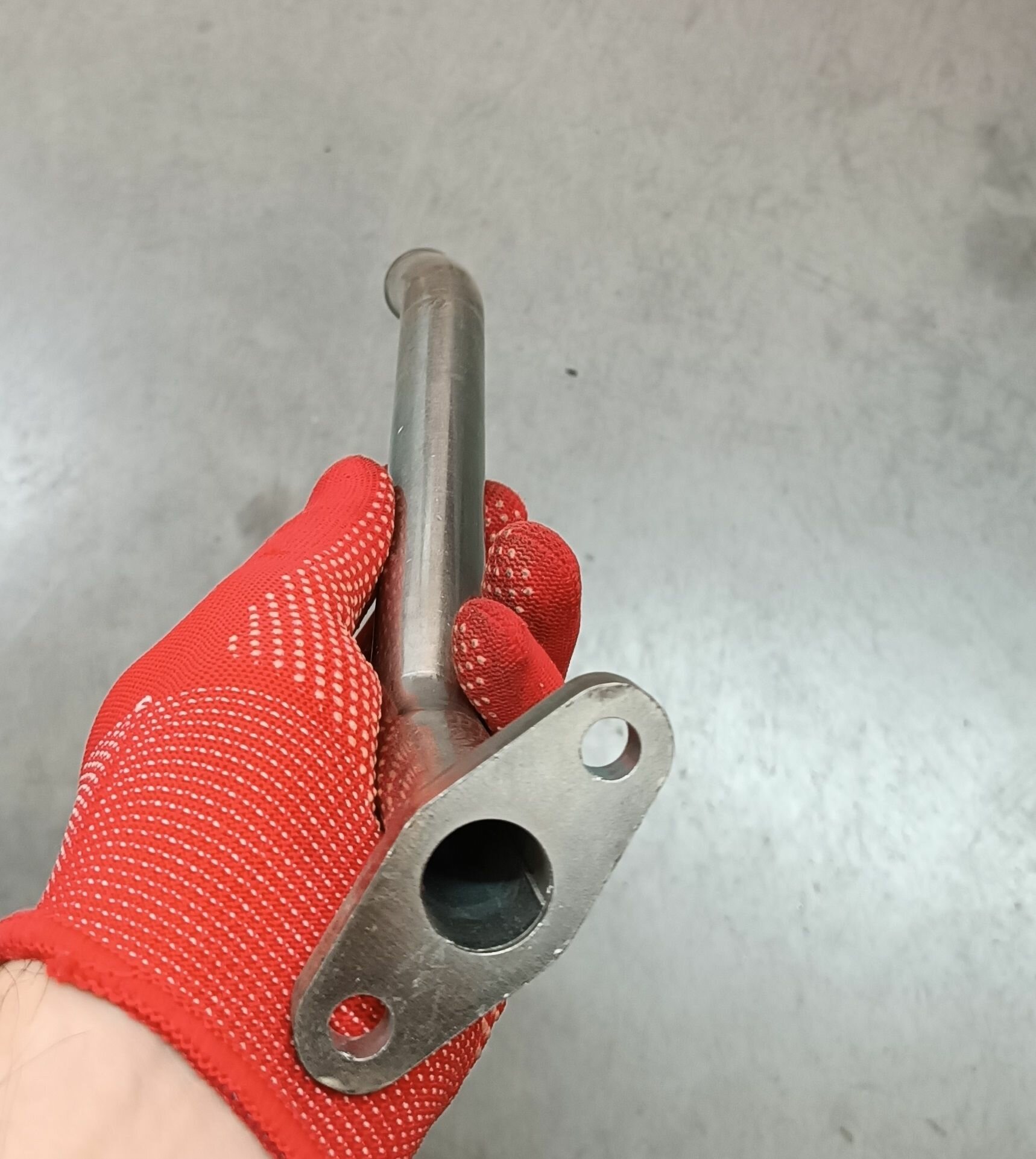 Трубка масляная турбокомпрессора Scania P/R/4-Seria дв. DC11/D12 , арт. 110853 DT