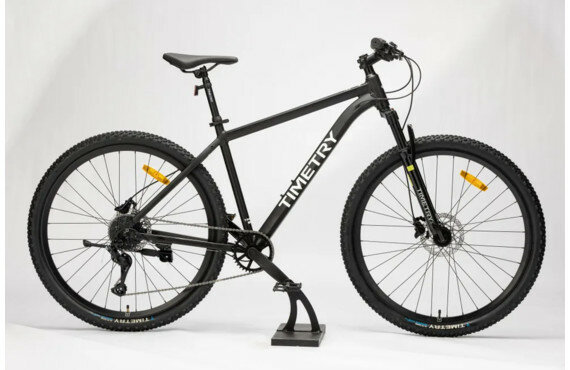 Велосипед Timetry 29" TT405 черный 19", алюм, 1х9, гидравл. диск, втулки ал/пром, кассета, Microshift