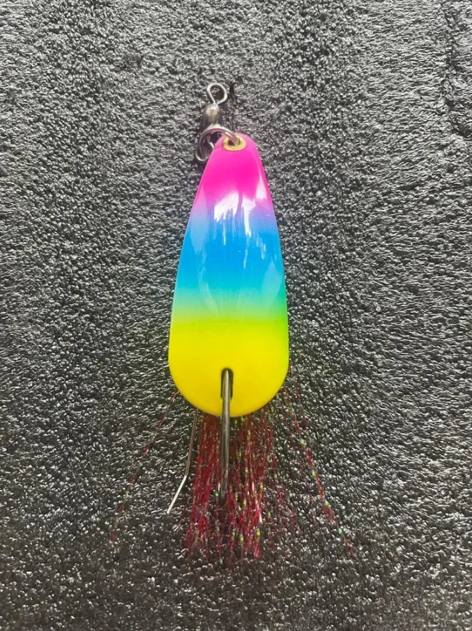 Блесна незацепляйка 12 гр ремесленое производство, на щуку, судака, окуня, отлично работает по хищнику.